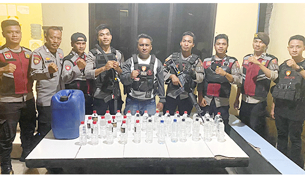 Unit Turjawali Sita Puluhan Botol Miras Siap Jual – majalahfakta.id