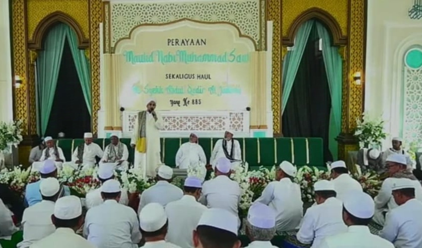 Maulid Nabi Muhammad SAW Sekaligus Haul As-Syekh Abdul Qodir Al-Jailany yang ke-885 di Pondok ...
